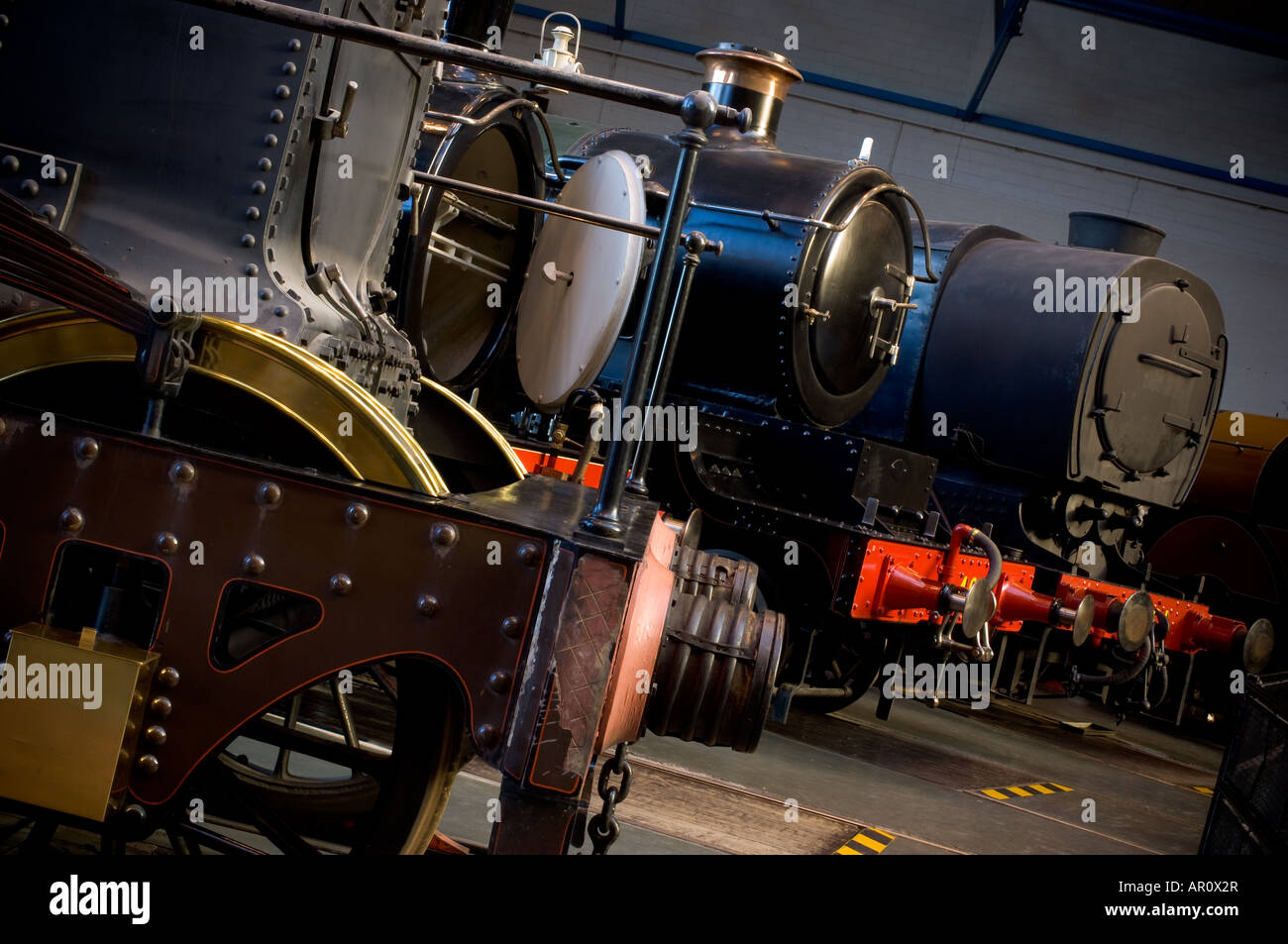 Steam Engines at the National Railway Museum NRM York Stock Photo - Alamy