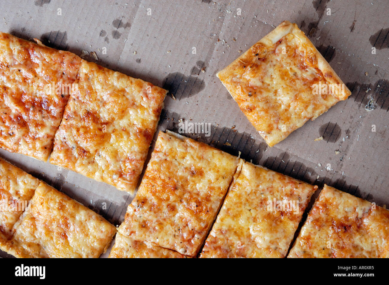 Pizza square pieces hi-res stock photography and images - Alamy