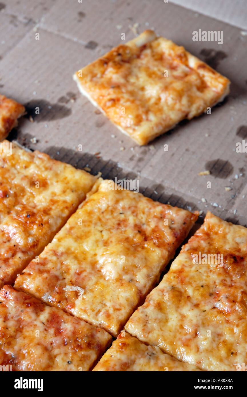 Pizza square pieces hi-res stock photography and images - Alamy