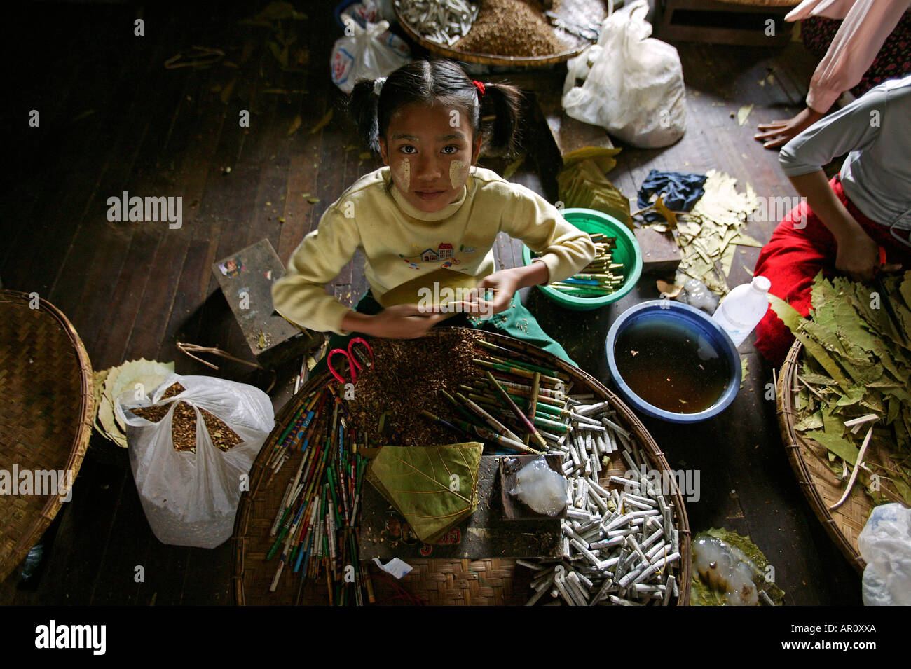 Cheroot factory in pegu hi-res stock photography and images - Alamy