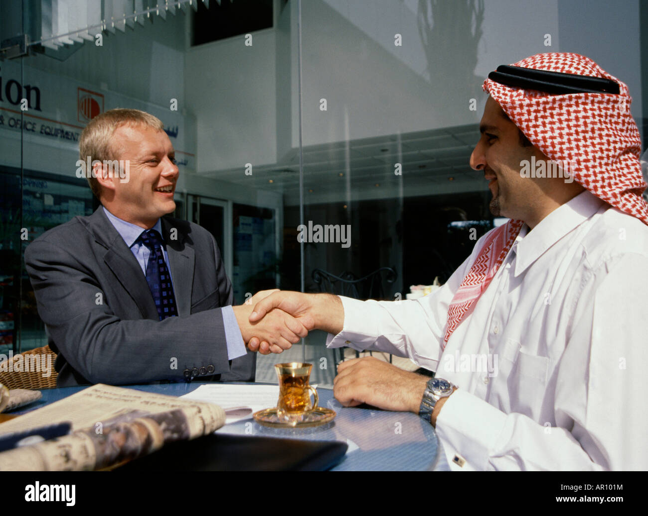 Business men shaking hands Stock Photo - Alamy