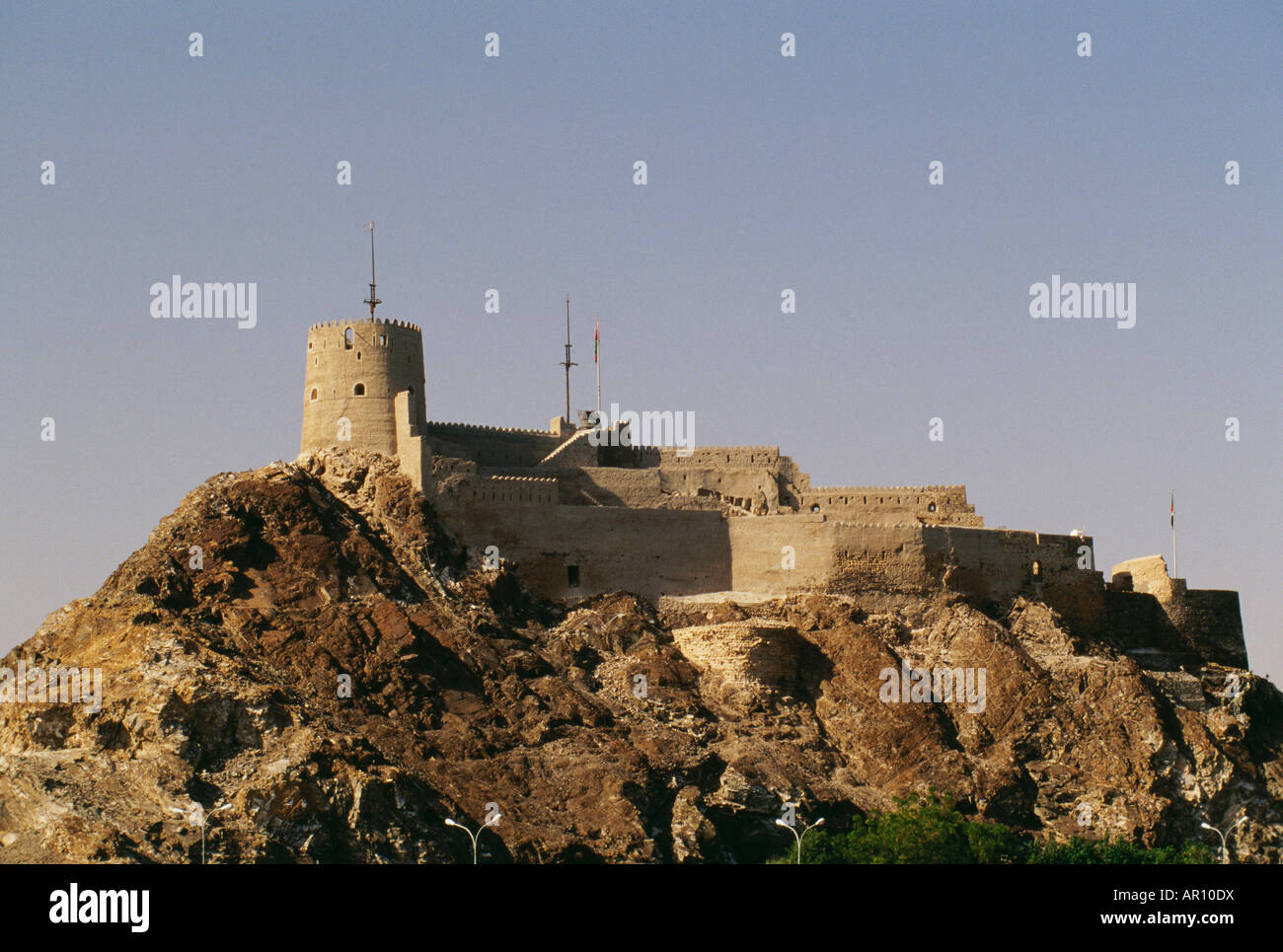 Side view of a fort seen under the sky Stock Photo - Alamy