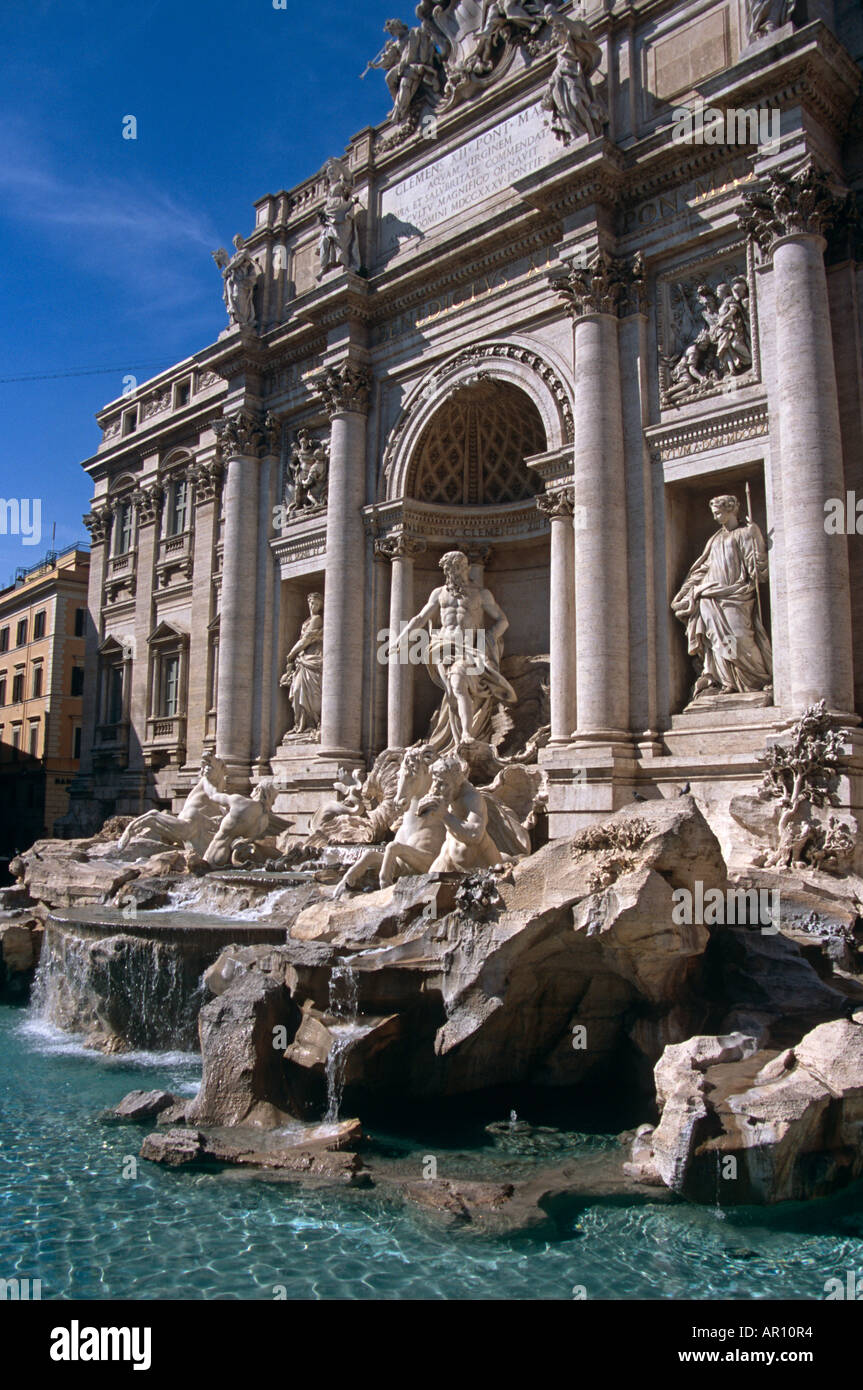 Trevi Fountain, Piazza di Trevi, Rome, Italy Stock Photo - Alamy