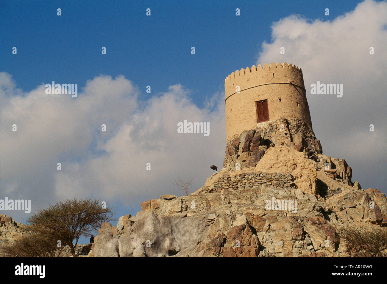 Low angle view of a pillar over the stony area Stock Photo - Alamy