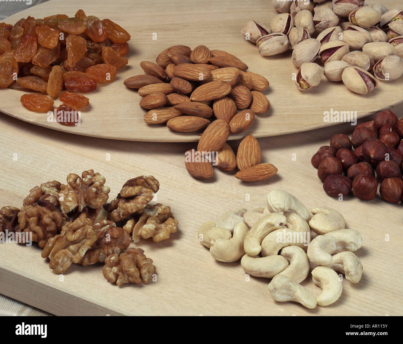 Dry fruits & nuts Stock Photo - Alamy