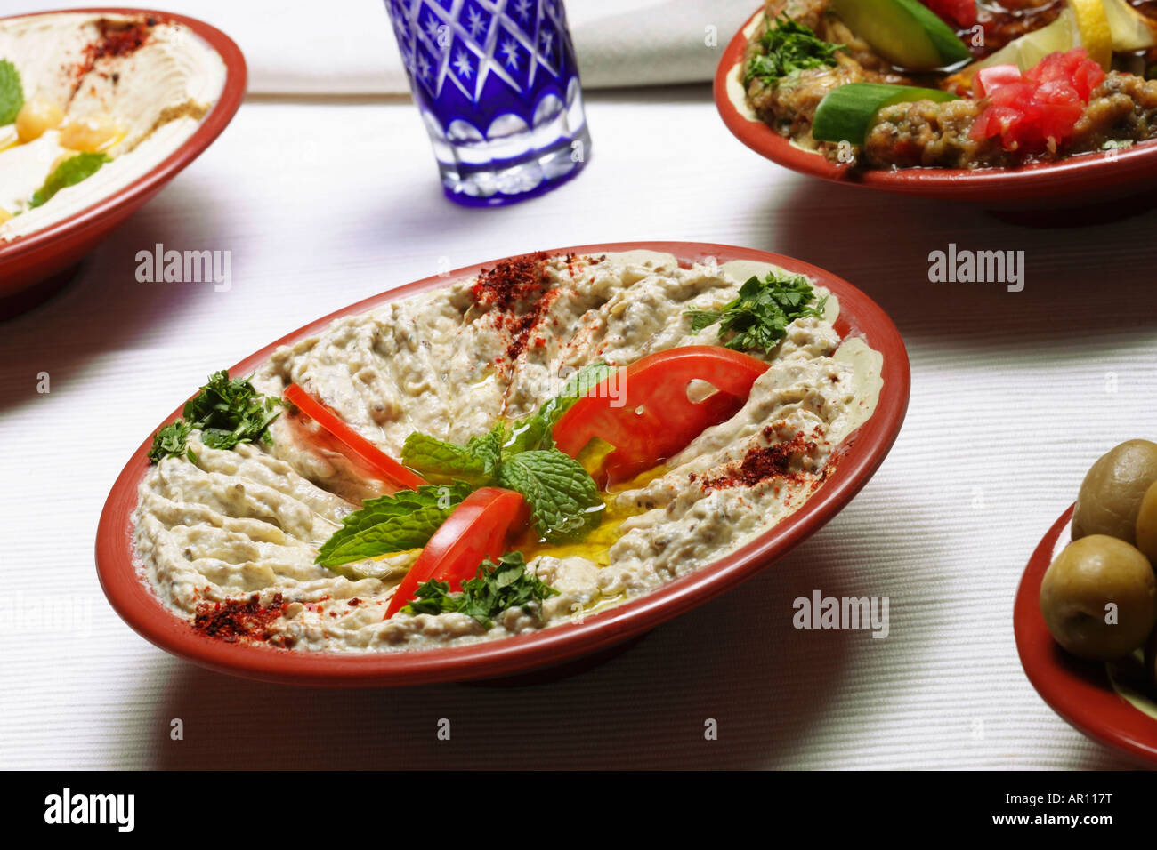 A Close-up view of Arabic food Stock Photo - Alamy