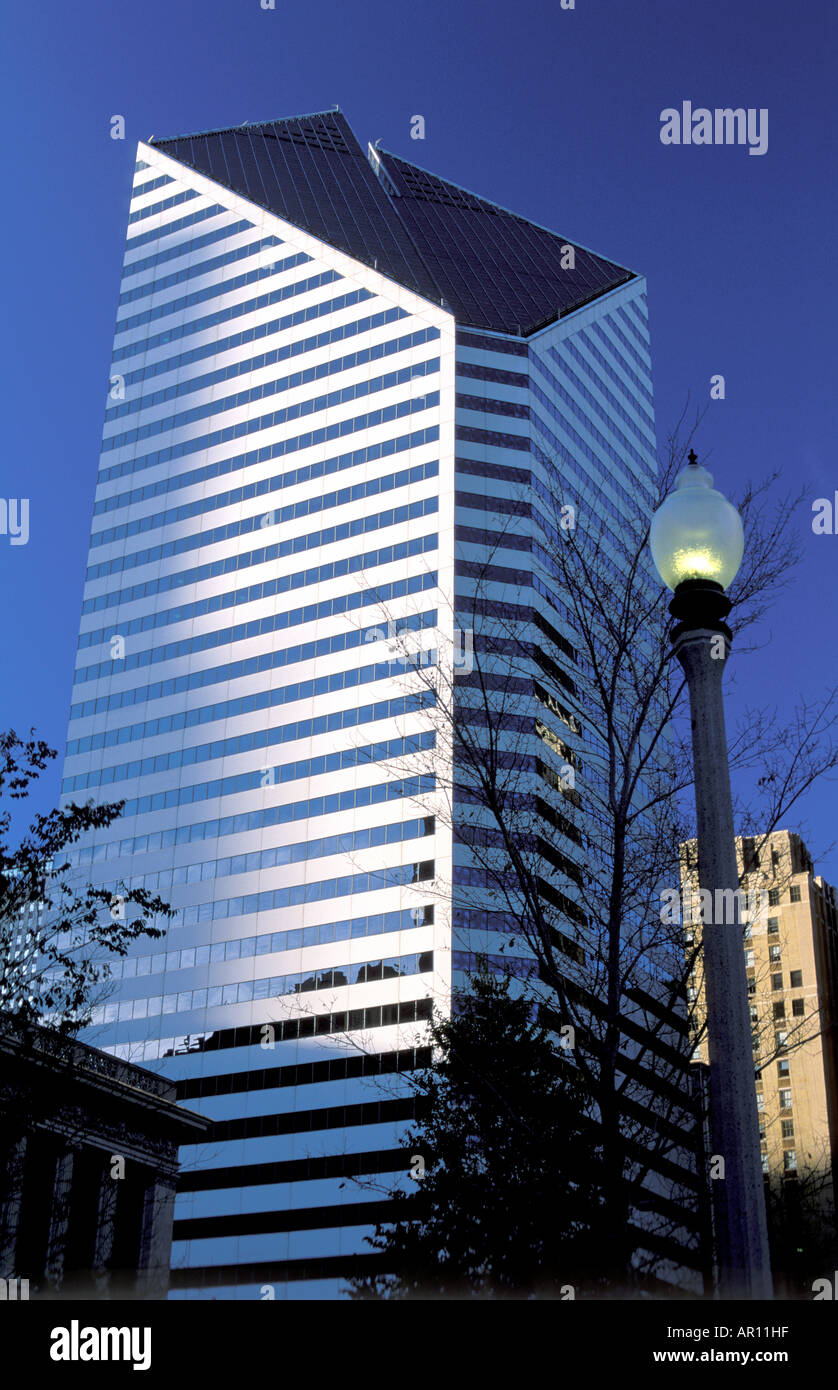 Detail of modern buildings in Downtown Chicago USA Stock Photo - Alamy