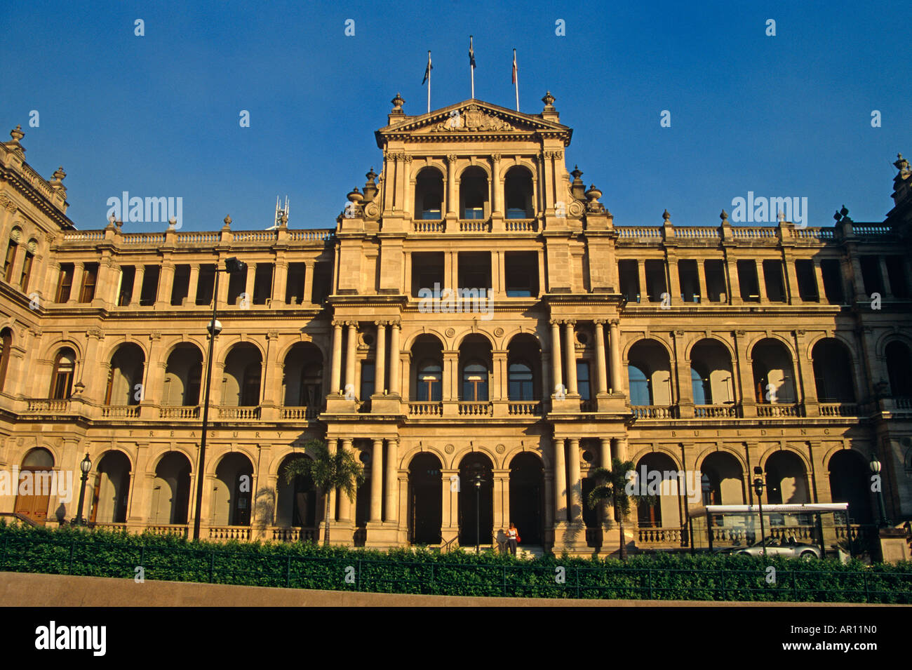 Treasury Building, Brisbane, Queensland, Australia Stock Photo - Alamy