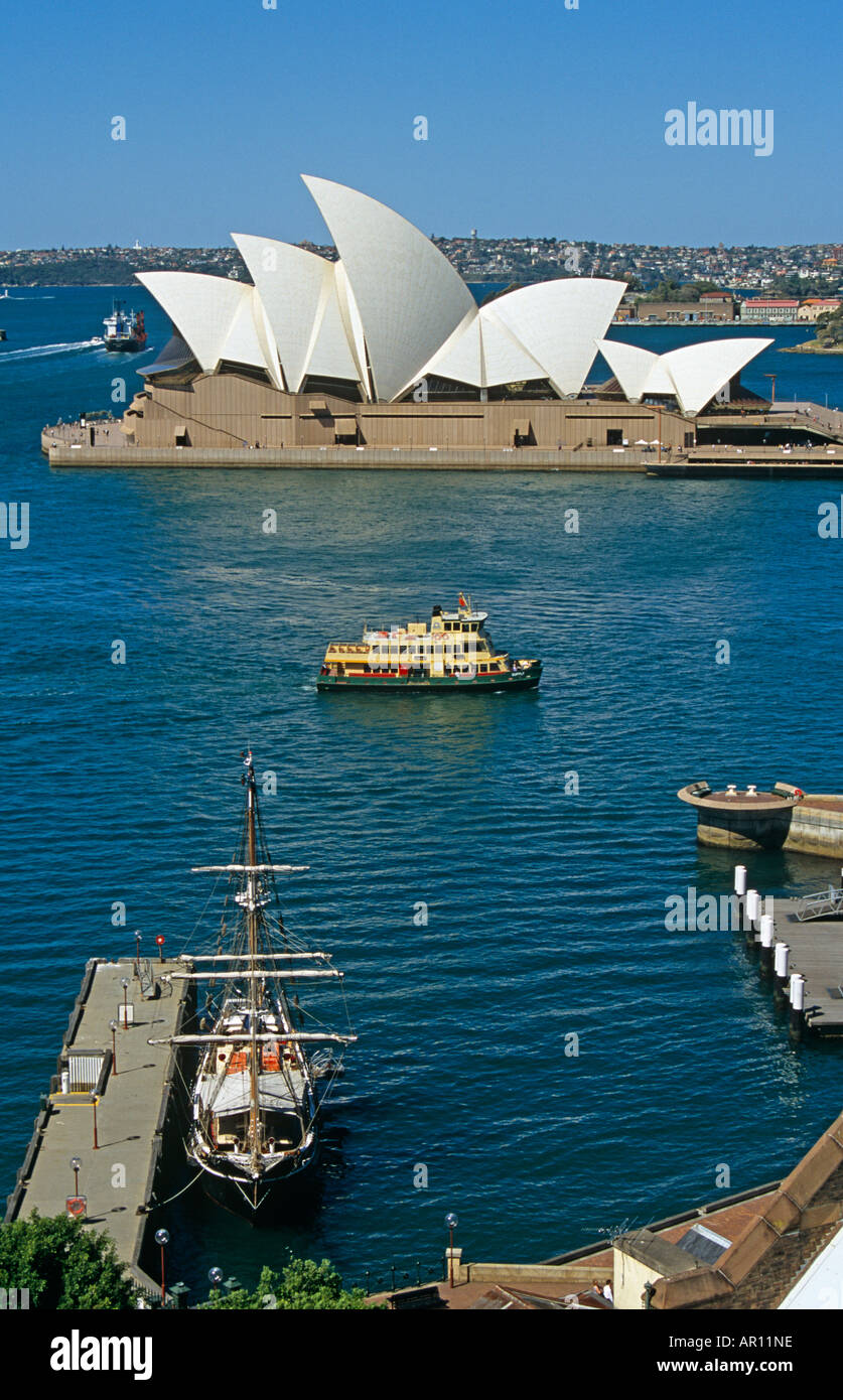 Sydney Opera House, Bennelong Point, Sydney Harbour, Sydney, New South ...