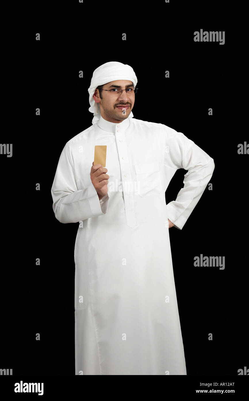 Arab man in a peace sign Stock Photo - Alamy