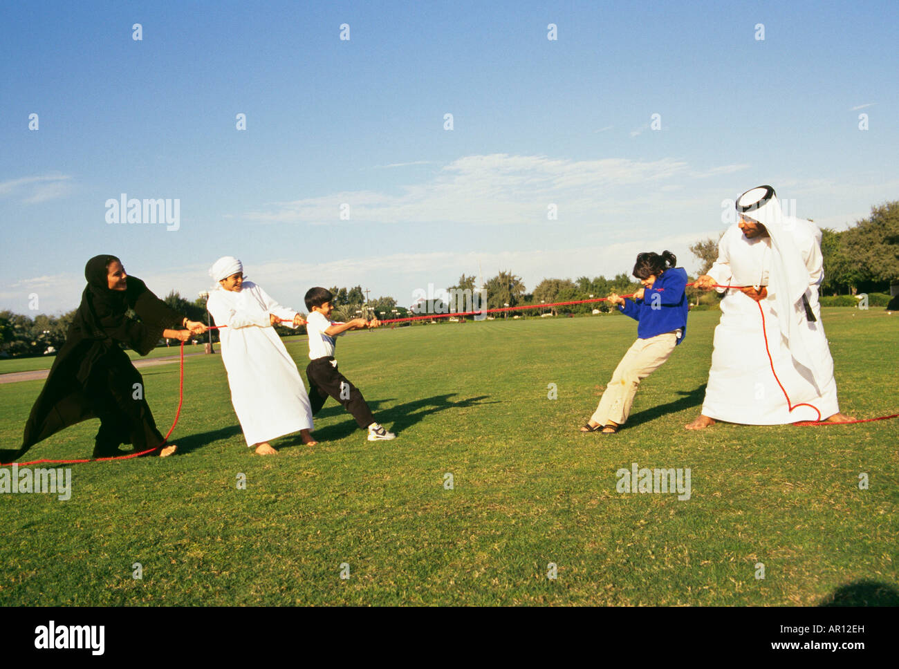Kids tug of war hi-res stock photography and images - Alamy