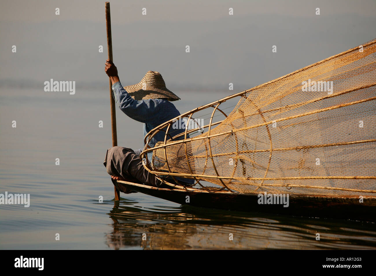 Southeast asia myanmar burma inlay lake agriculture hi-res stock ...