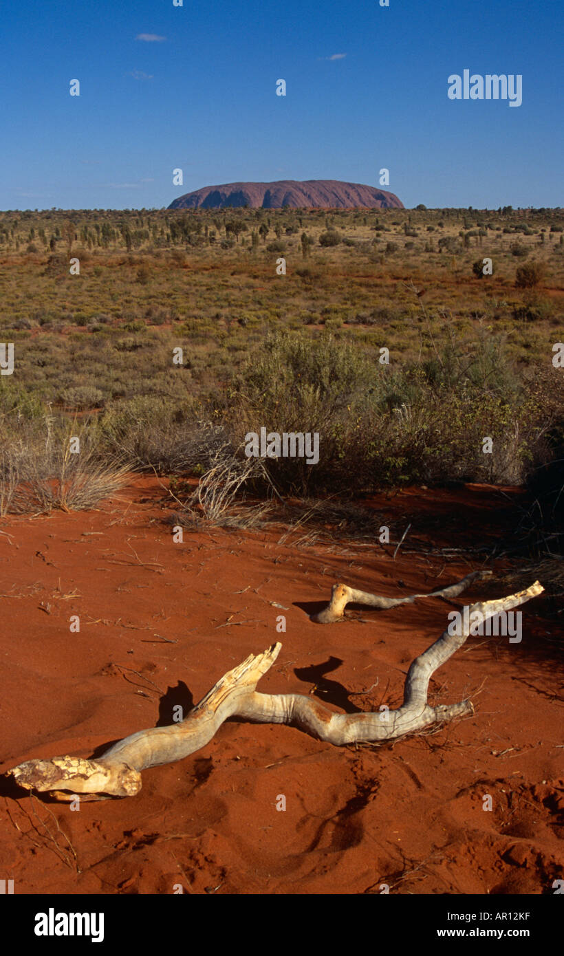 Mount Uluru, Ayers Rock, Kata Tjuta National Park, Northern Territory ...