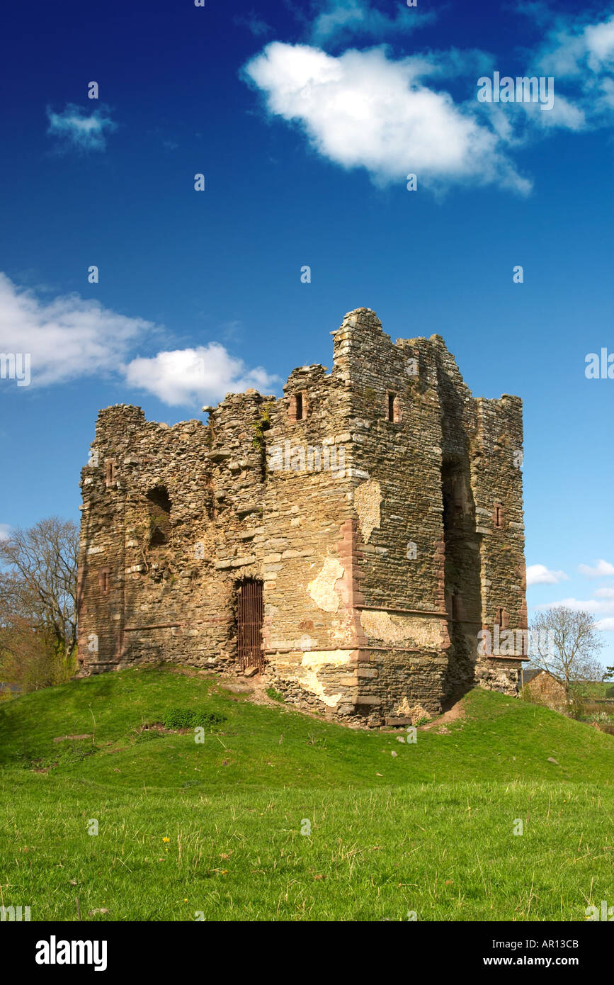 Hopton Castle Shropshire England Stock Photo - Alamy