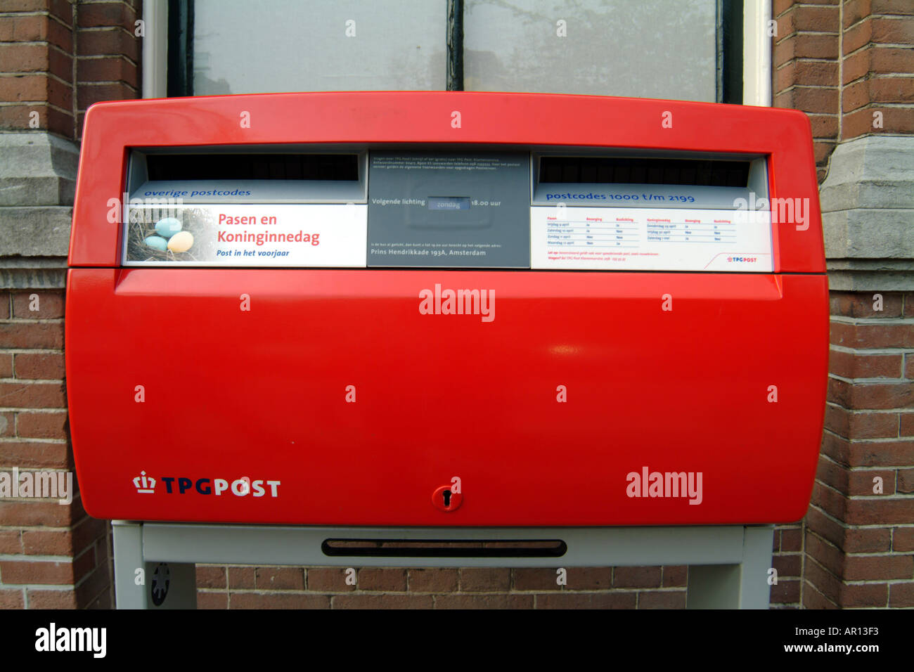 Amsterdam post box hi-res stock photography and images - Alamy
