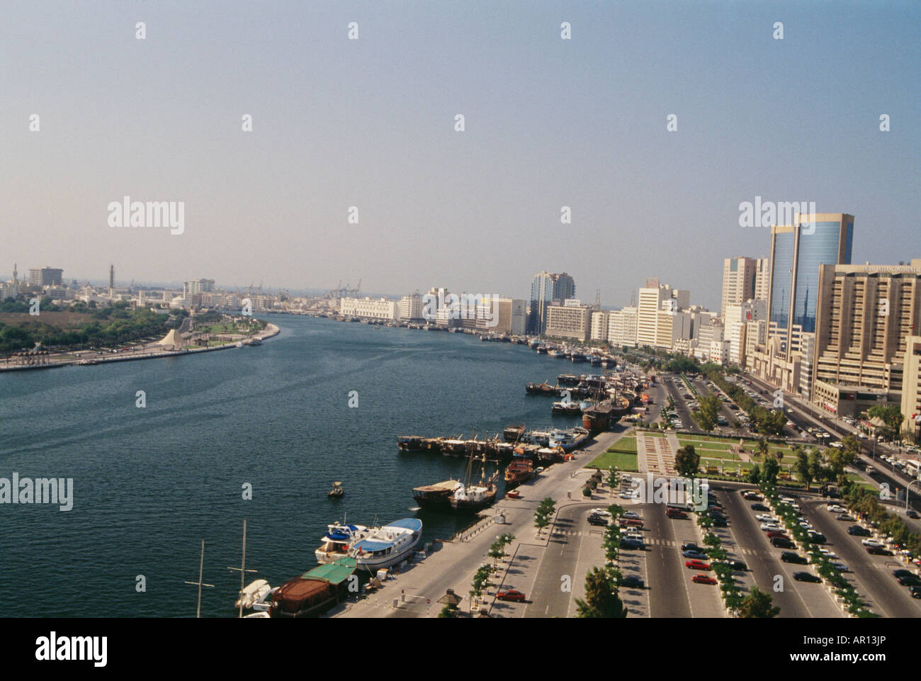 Aerial view of a city seen near the sea Stock Photo - Alamy