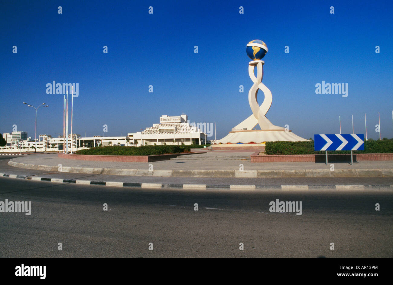 A huge structure with earth on top is seen during the day Stock Photo ...