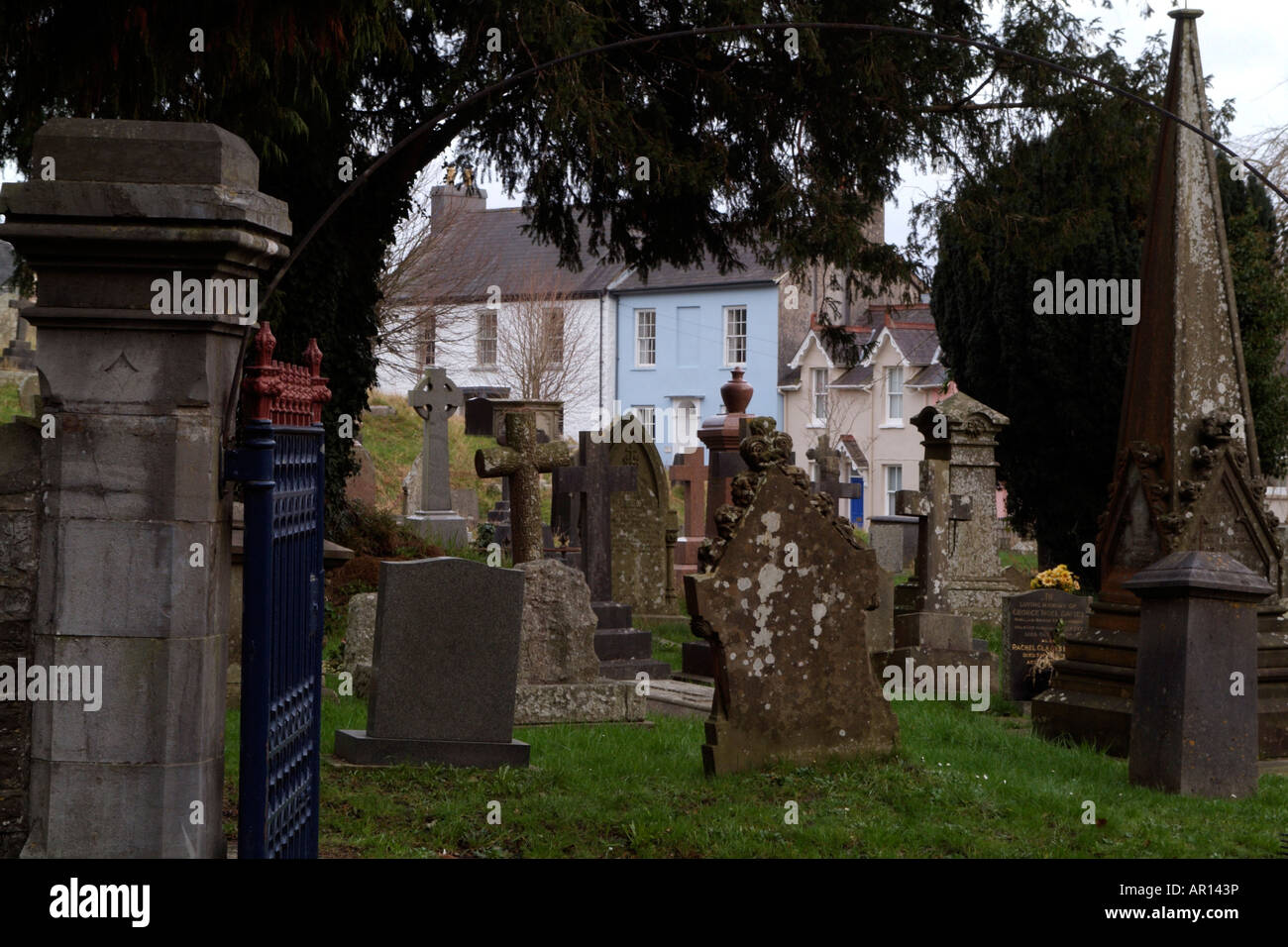 Welsh graveyard hi-res stock photography and images - Alamy