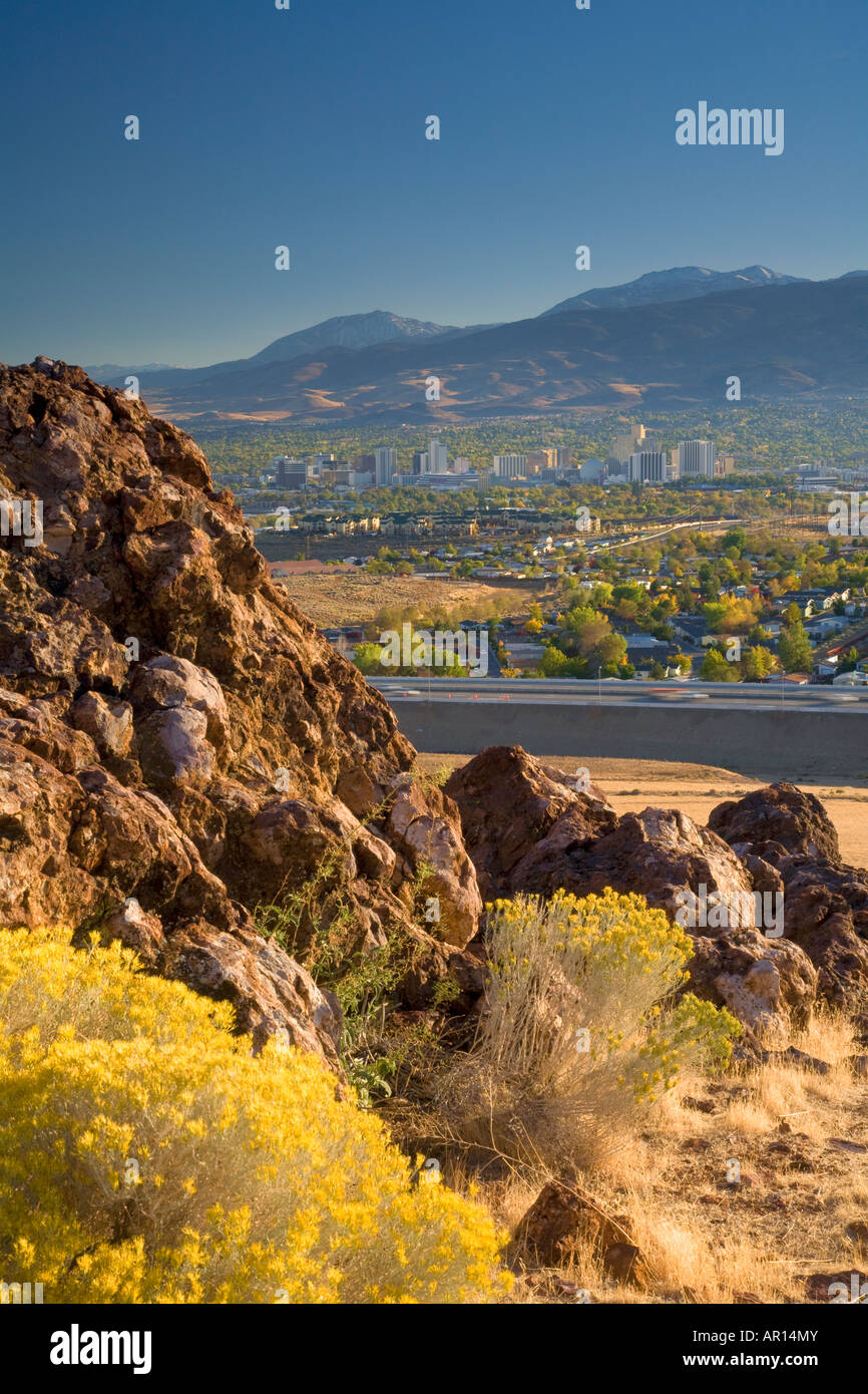 Reno nevada skyline hi-res stock photography and images - Alamy