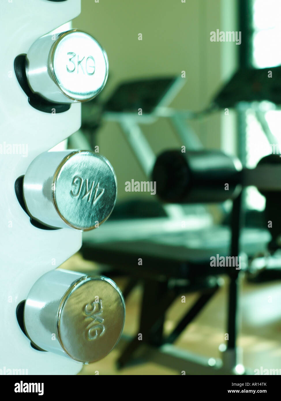 Body-building equipment tools Stock Photo - Alamy