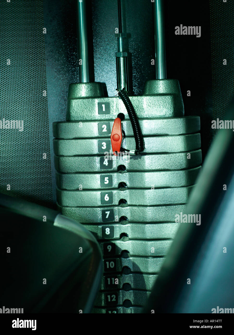 Body-building equipment tools Stock Photo - Alamy