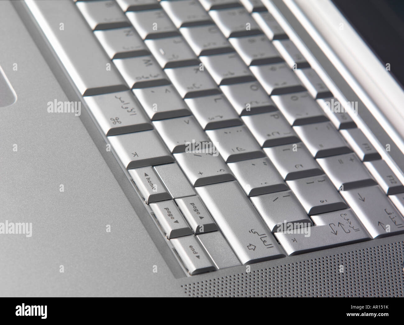 Close-up View of Illuminated Keyboard Stock Photo - Alamy