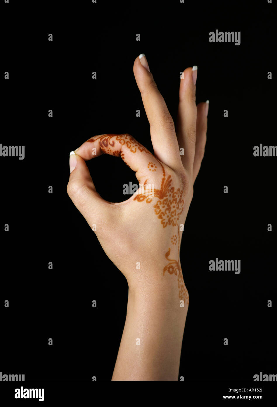 Hand sign interpretation hi-res stock photography and images - Alamy