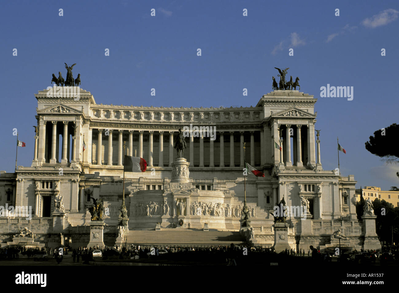 Italy Rome Vittorio Emanuele II Monument Stock Photo - Alamy