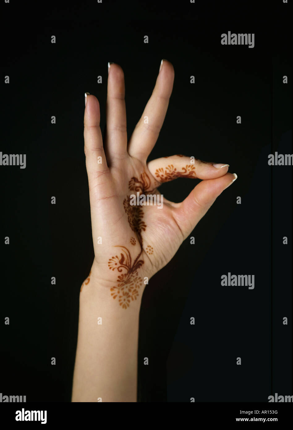 Hand sign interpretation hi-res stock photography and images - Alamy