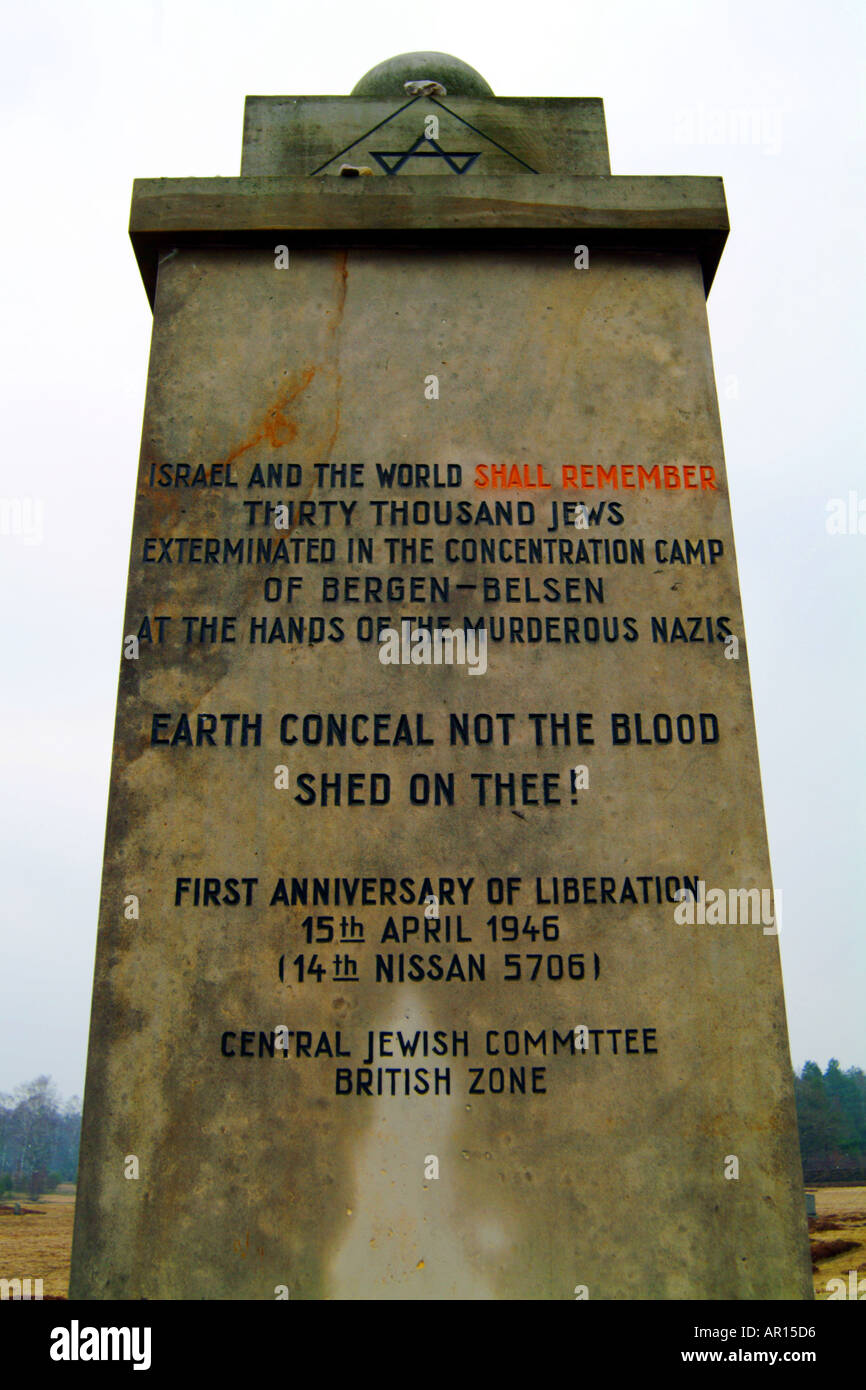 Bergen belsen liberation hi-res stock photography and images - Alamy