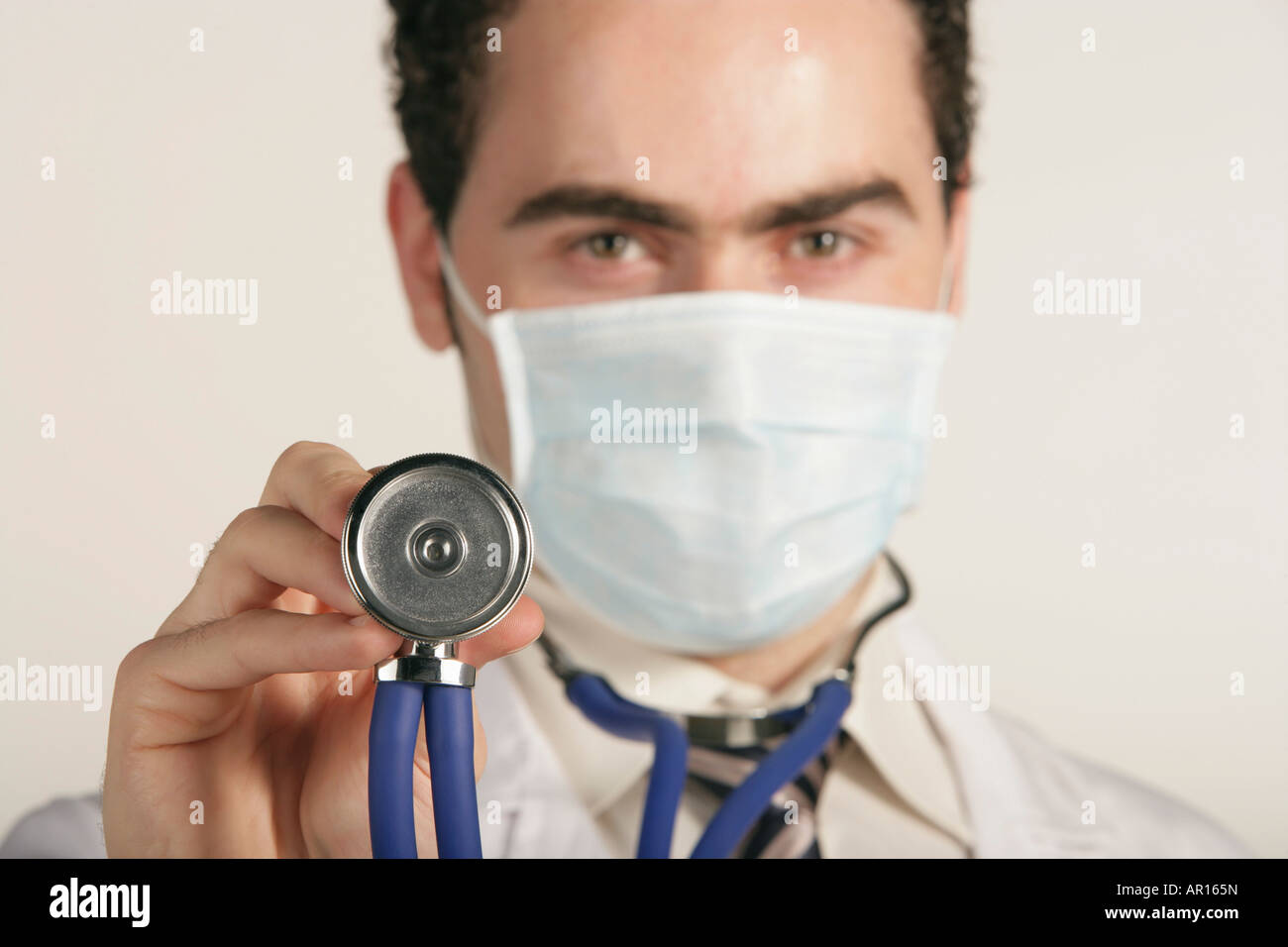 Doctor with a mask Stock Photo - Alamy