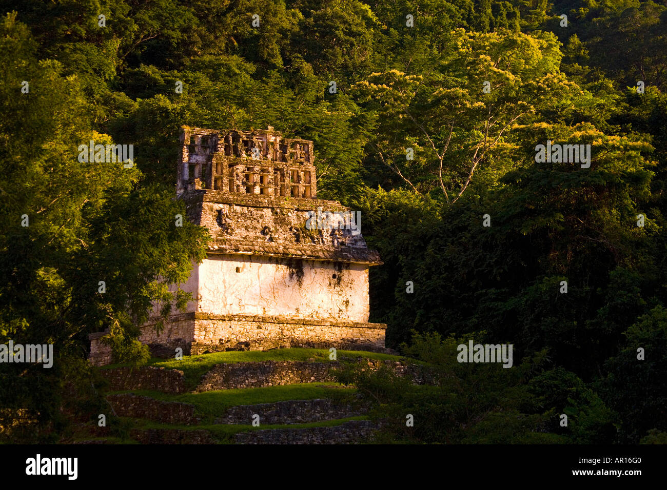 The splendid Mayan ruins of Palenque Mexico Stock Photo - Alamy