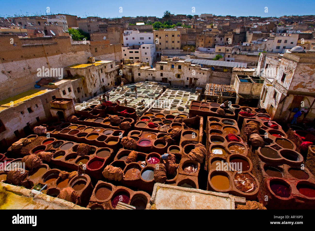 Medieval traditional tanneries hi-res stock photography and images - Alamy