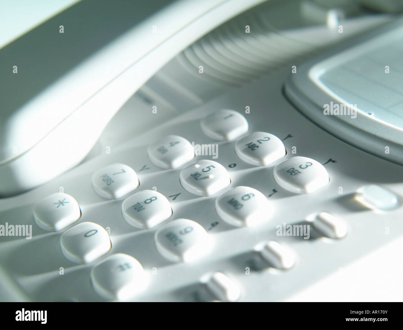Telephone keypad with arabic numerals Stock Photo - Alamy