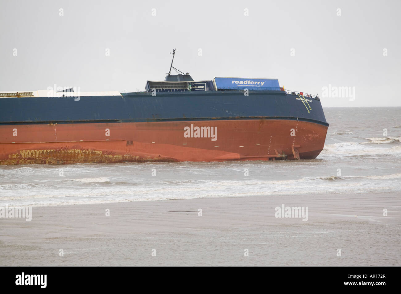 The Riverdance washed ashore off Blackpool The river dance was one of 3 ...