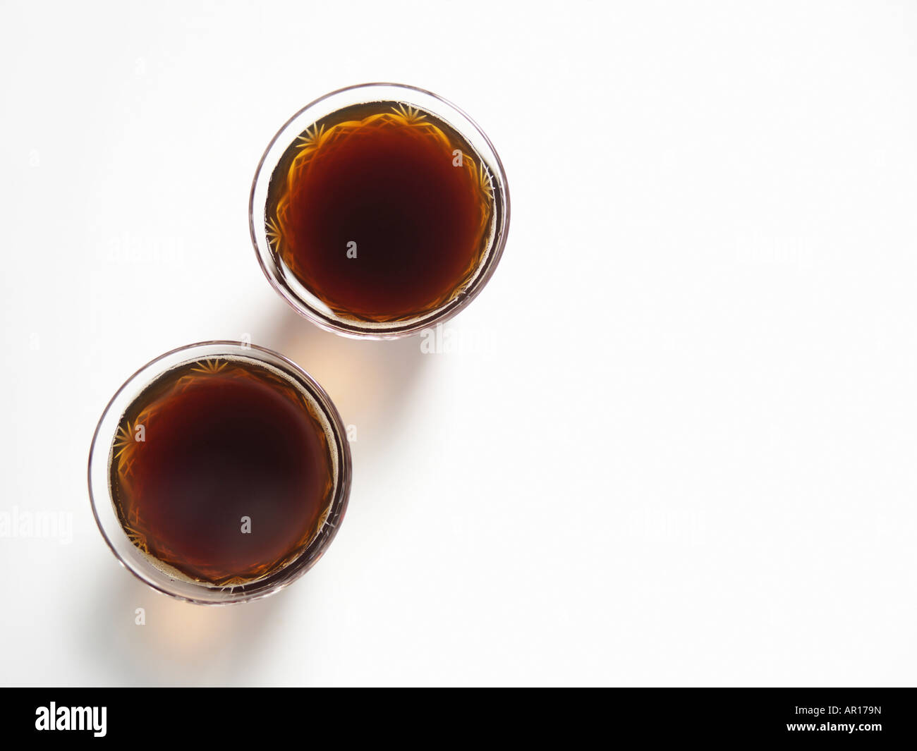 Two Cups of coffee Stock Photo - Alamy