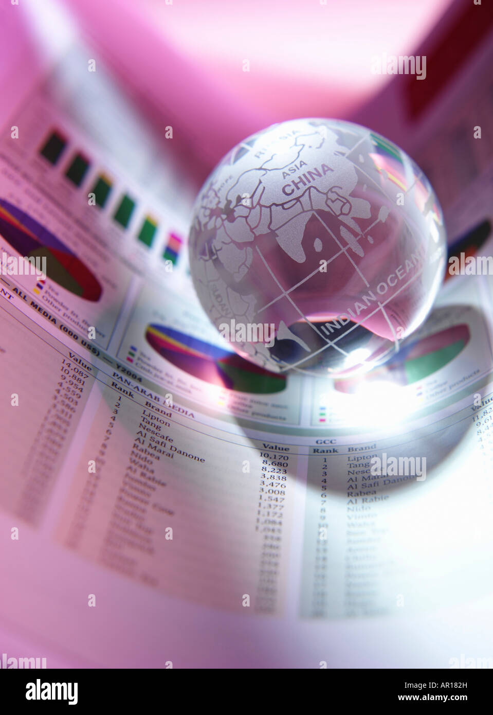 World Stock Market Report Stock Photo - Alamy