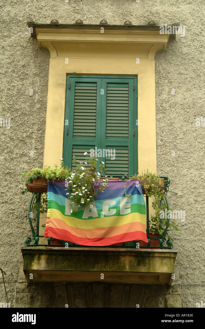 Pace flag italy hi-res stock photography and images - Alamy