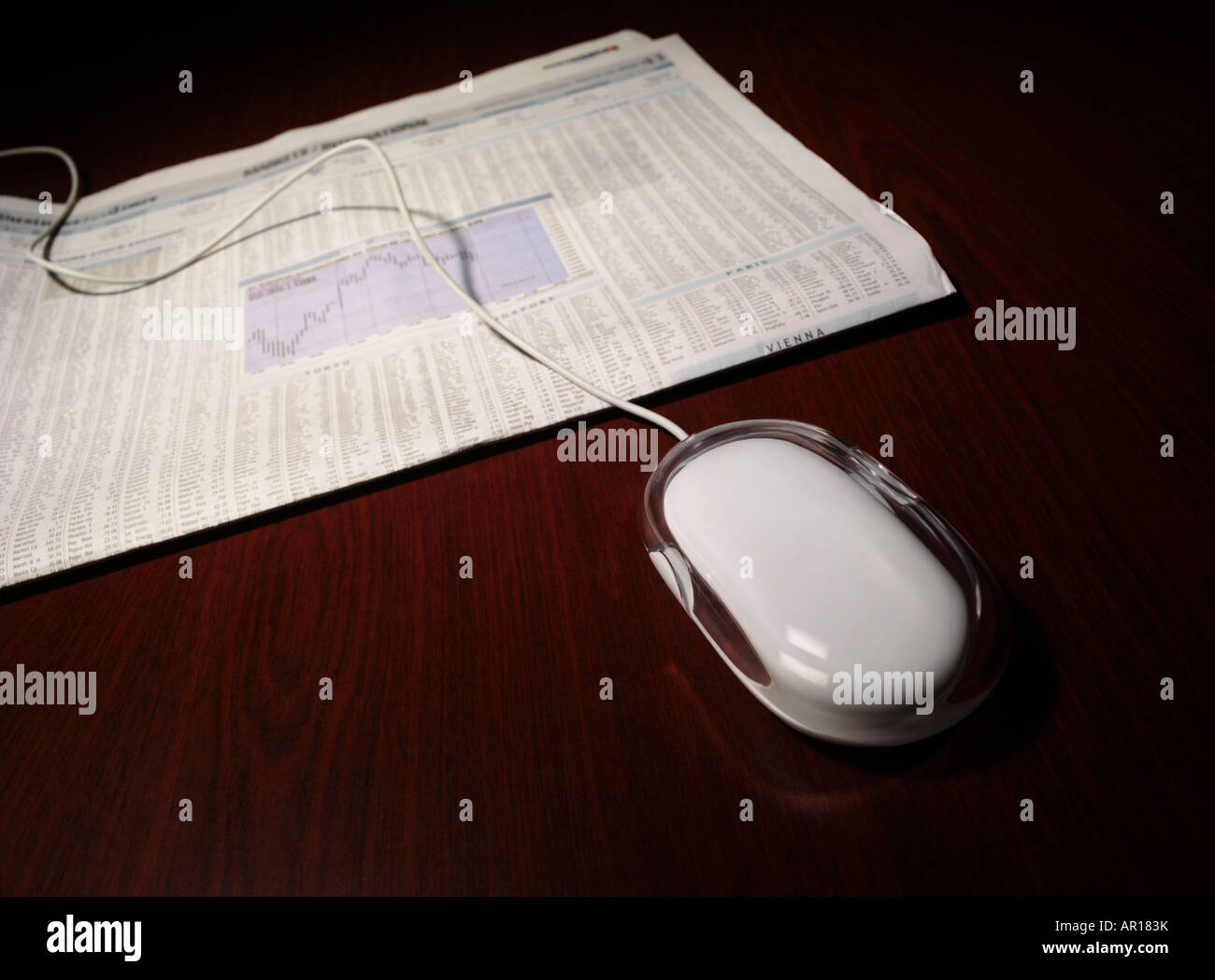 Stock Market Reports Stock Photo - Alamy