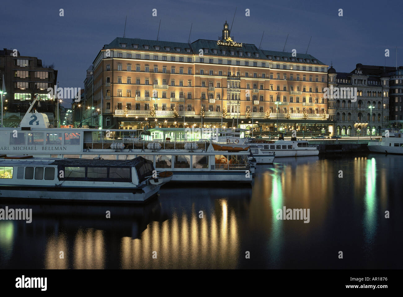 Grand Hotel Stockholm Sweden Stock Photo - Alamy