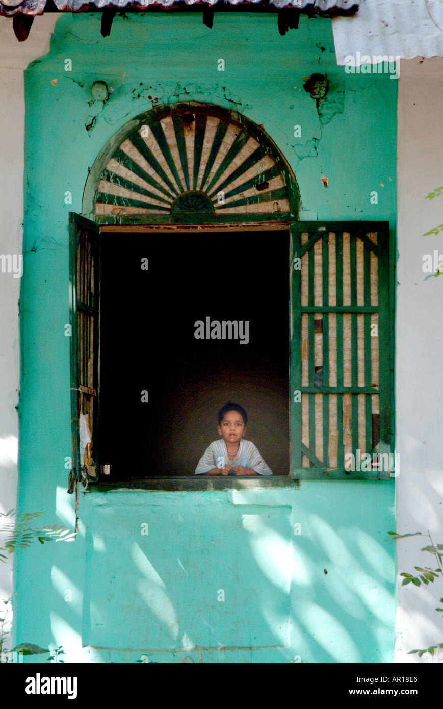 Portuguese style house Colva South Goa India Stock Photo - Alamy