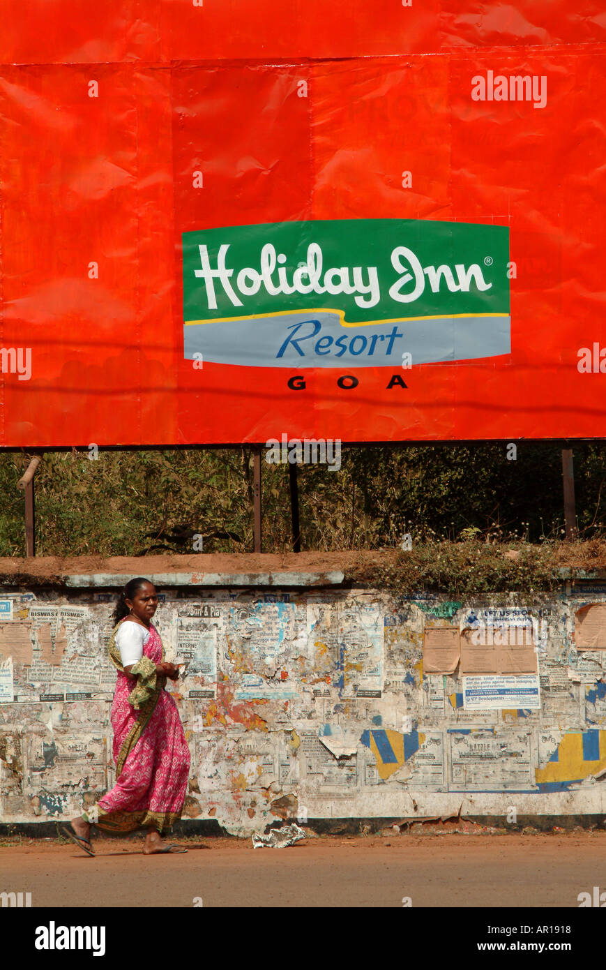 Street scene Margao Goa India Stock Photo - Alamy