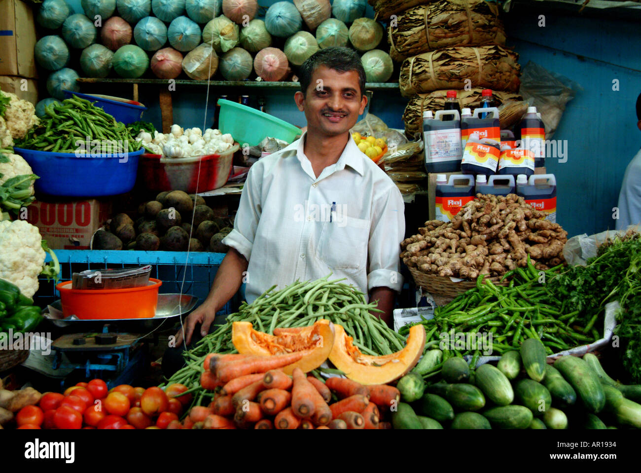Goa margao market india hi-res stock photography and images - Alamy