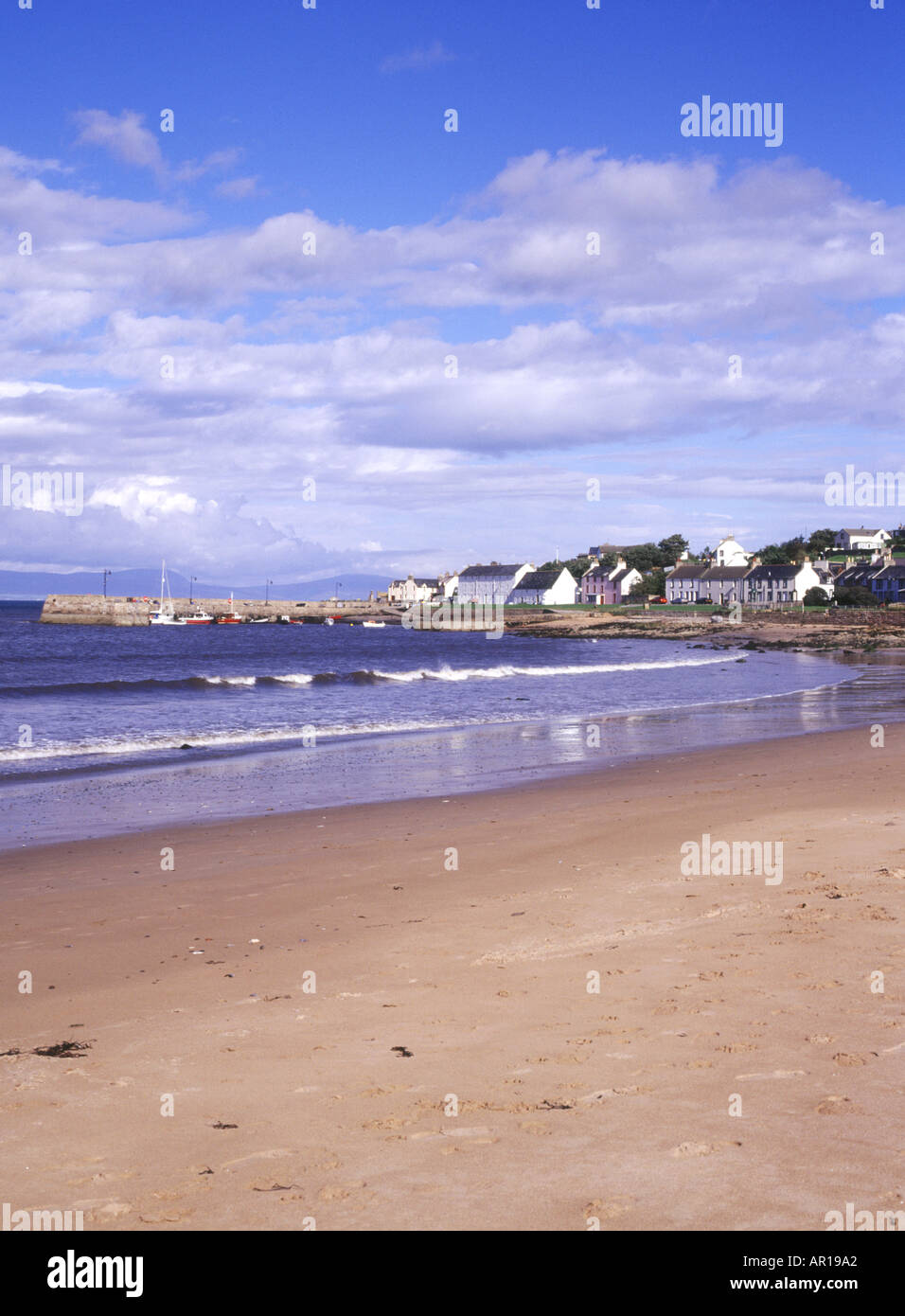 dh PORTMAHOMACK ROSS CROMARTY Beach harbour and village Dornoch Firth ...