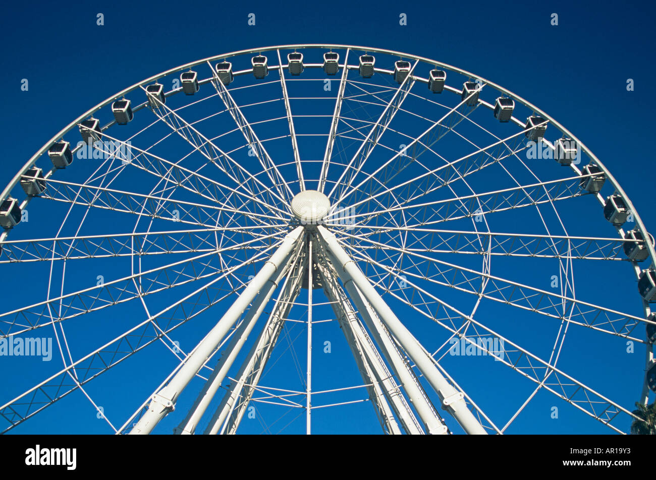 The Wheel of Seville, Prado de San Sebastian, Seville, Spain Stock ...