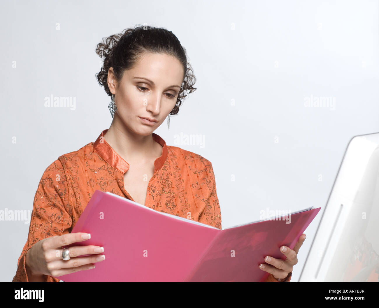 Inside interior people read books book computer hi-res stock ...