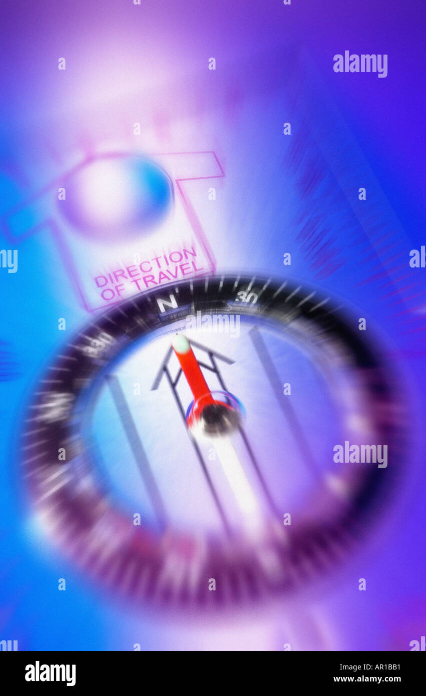 Magnetic north compass reading hi-res stock photography and images - Alamy