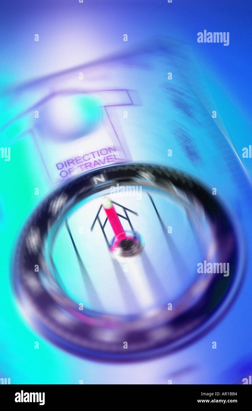 Magnetic north compass reading hi-res stock photography and images - Alamy