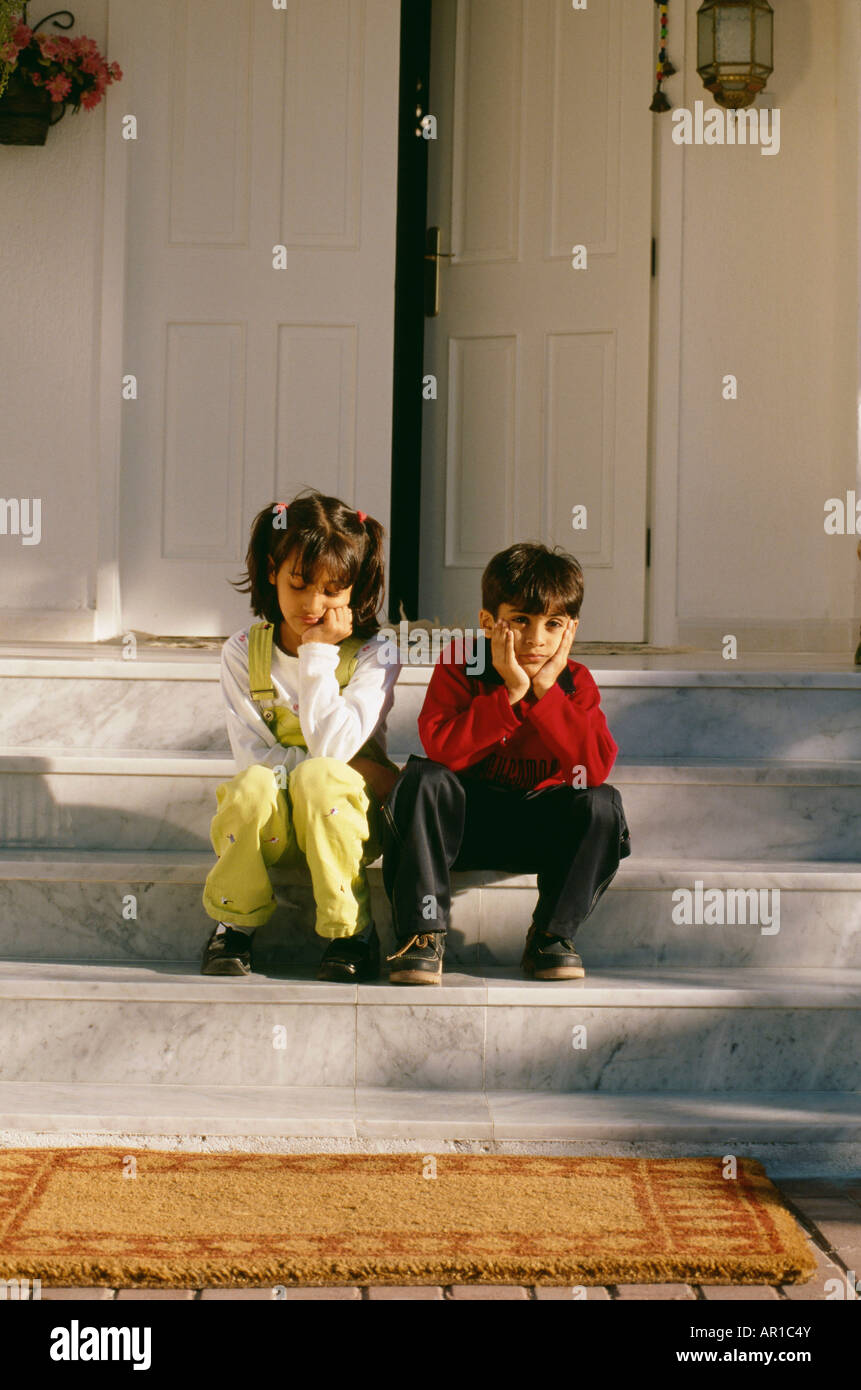 Kids Waiting Patiently