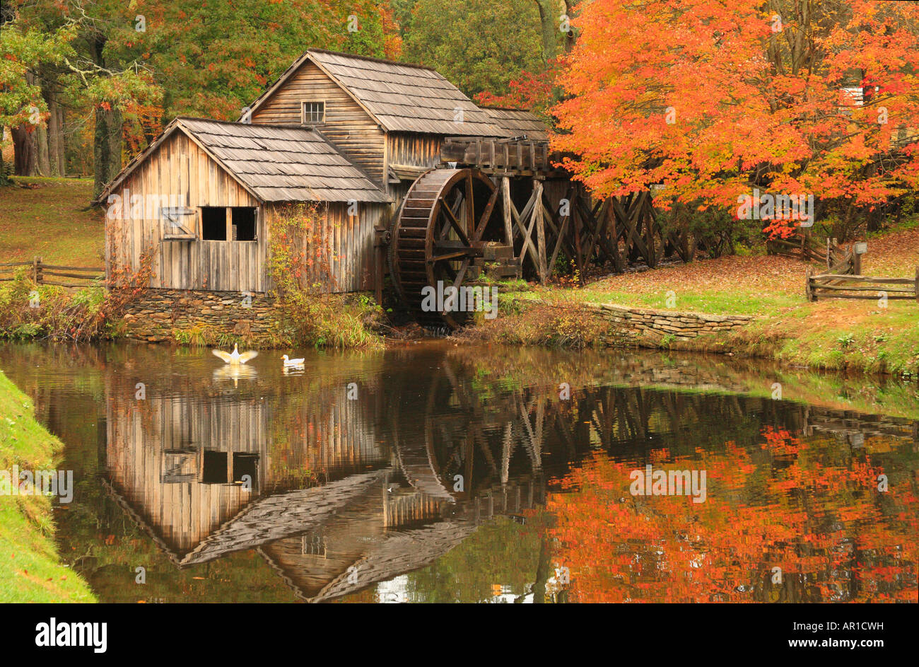 Mabry Mill, Blue Ridge Parkway, Virginia, USA Stock Photo - Alamy